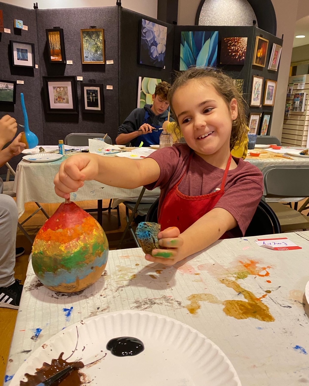 Gourd Painting for Children and Adults – Bee Cave Arts Foundation